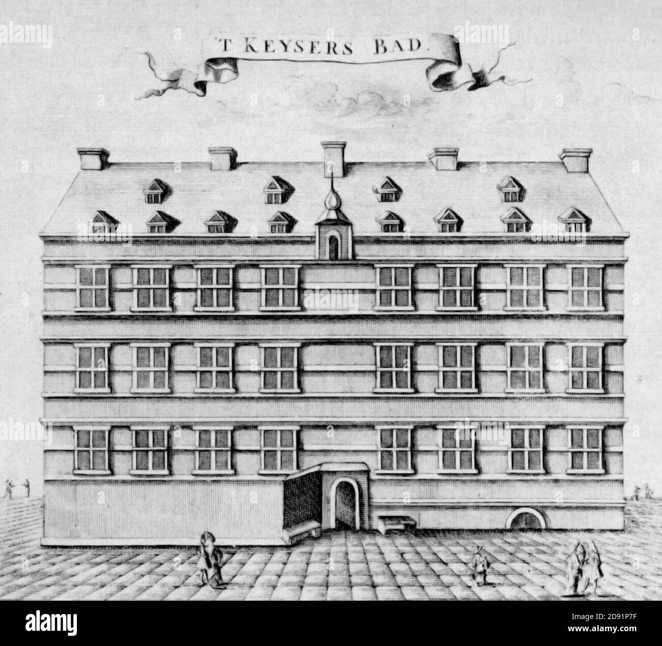 Kaiserbad 18. Jh Stock Photo - Alamy