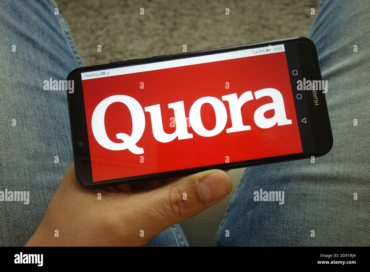 Quora website hi-res stock photography and images - Alamy
