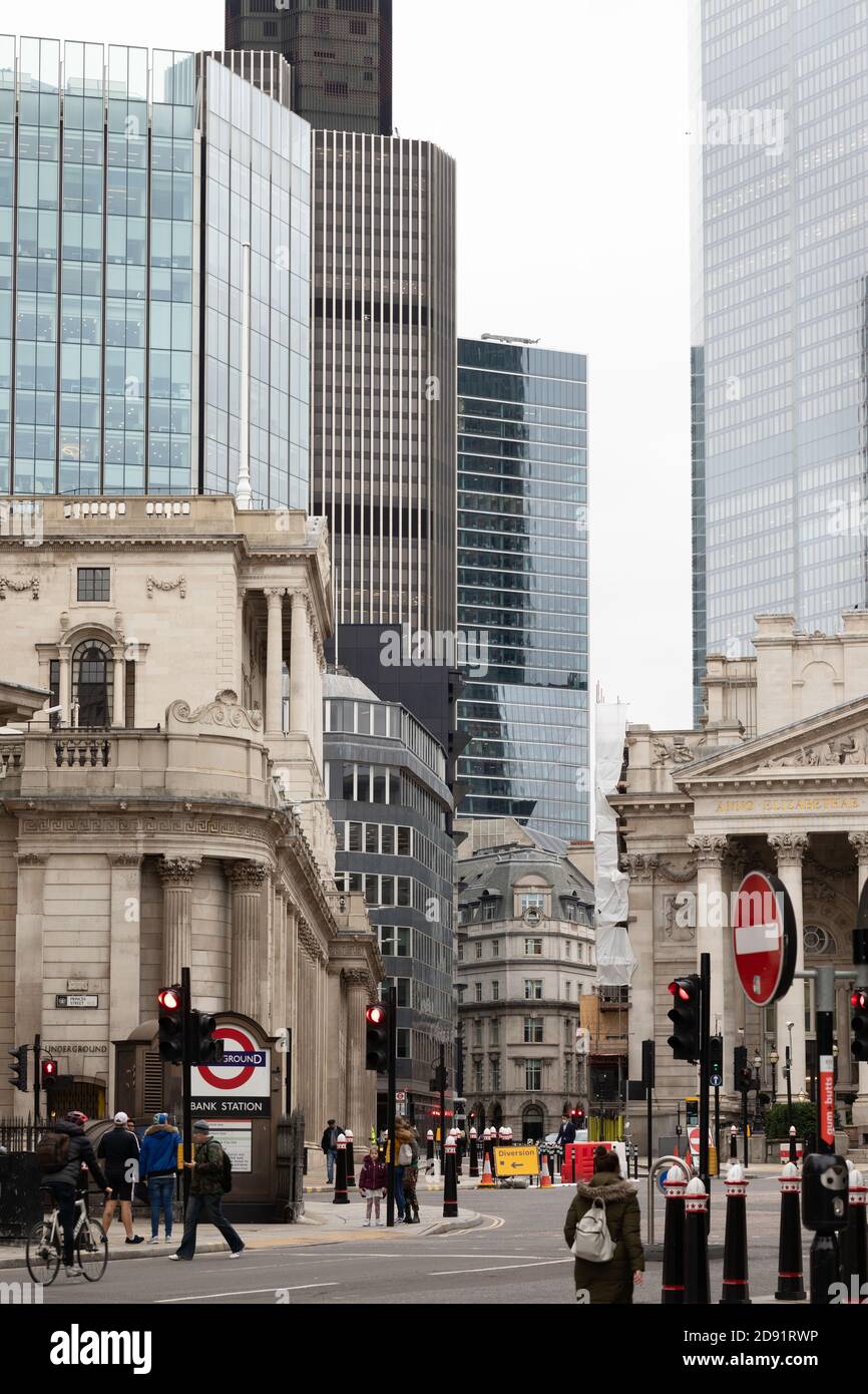 London Streets and the City of London Stock Photo - Alamy