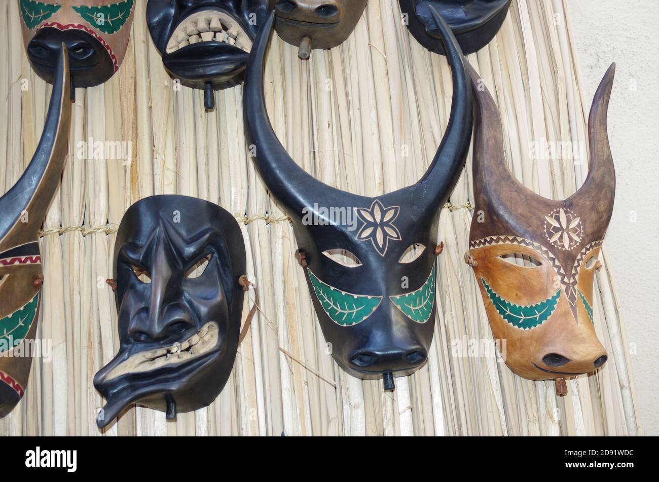 Sardinian traditional handmade mask Stock Photo - Alamy