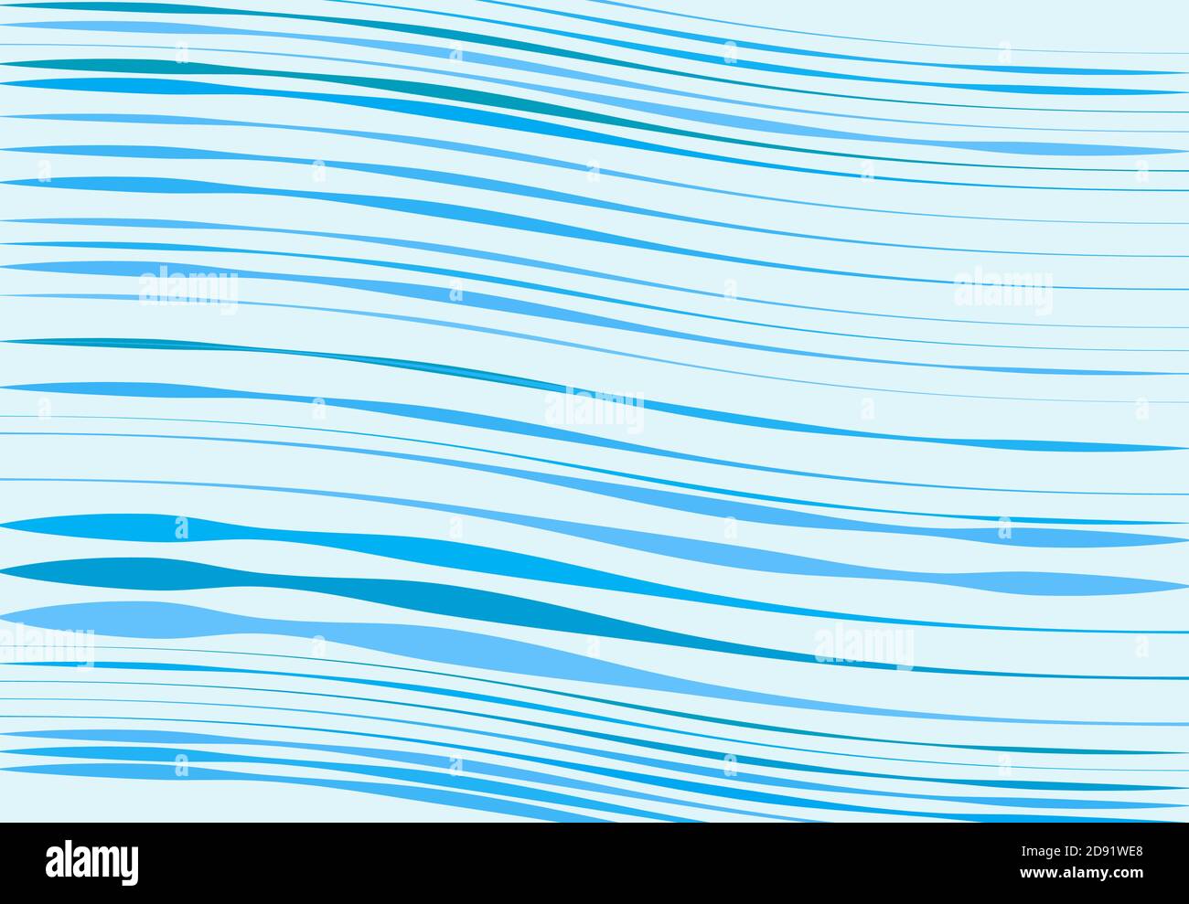 Abstract wavy, waving, billowy and undulating lines, stripes. Squiggly ...