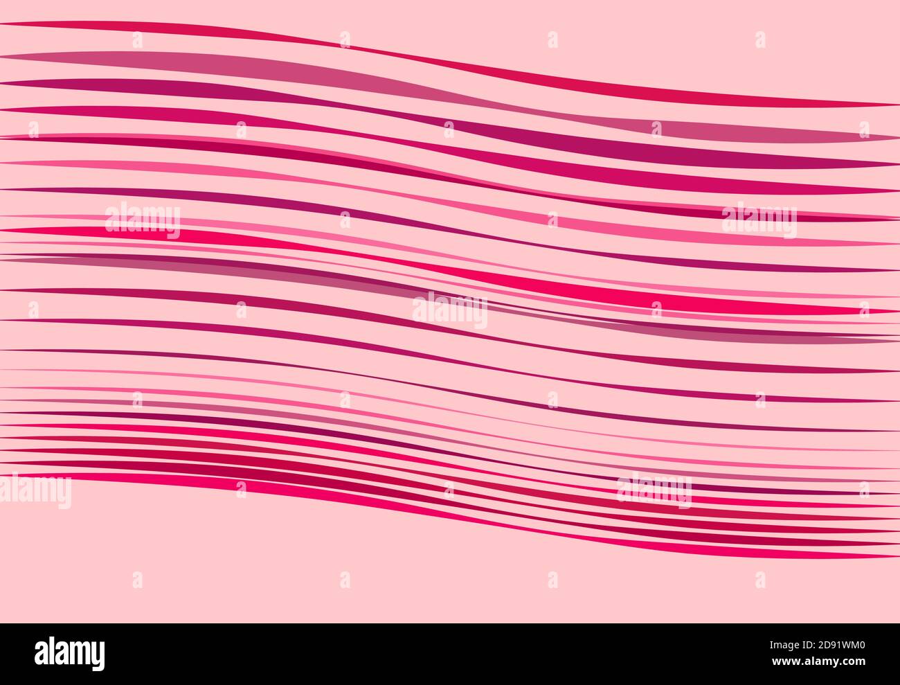 Abstract wavy, waving, billowy and undulating lines, stripes. Squiggly ...