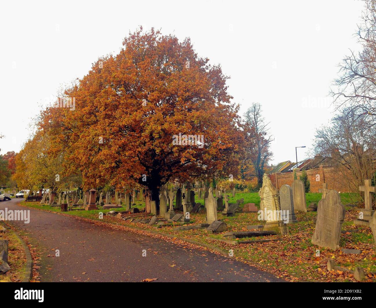 South London Graveyard Stock Photo - Alamy