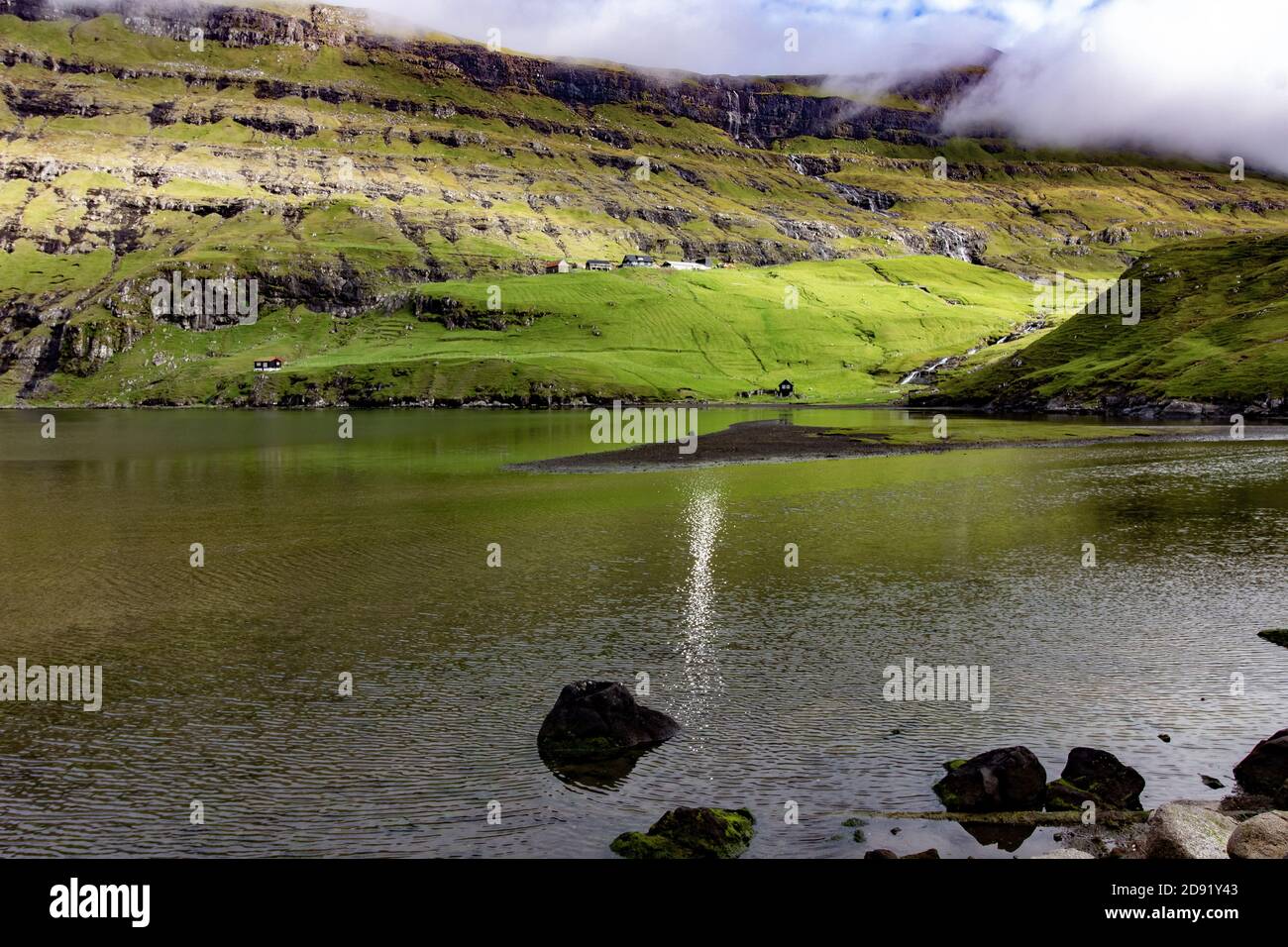 Saksun faroe beach hi-res stock photography and images - Alamy