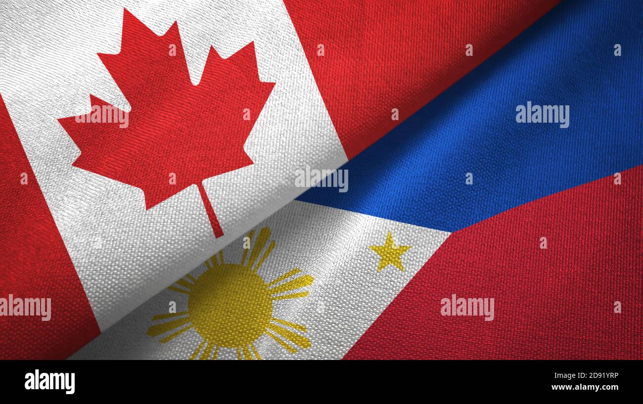 Philippines canada flag hi-res stock photography and images - Alamy