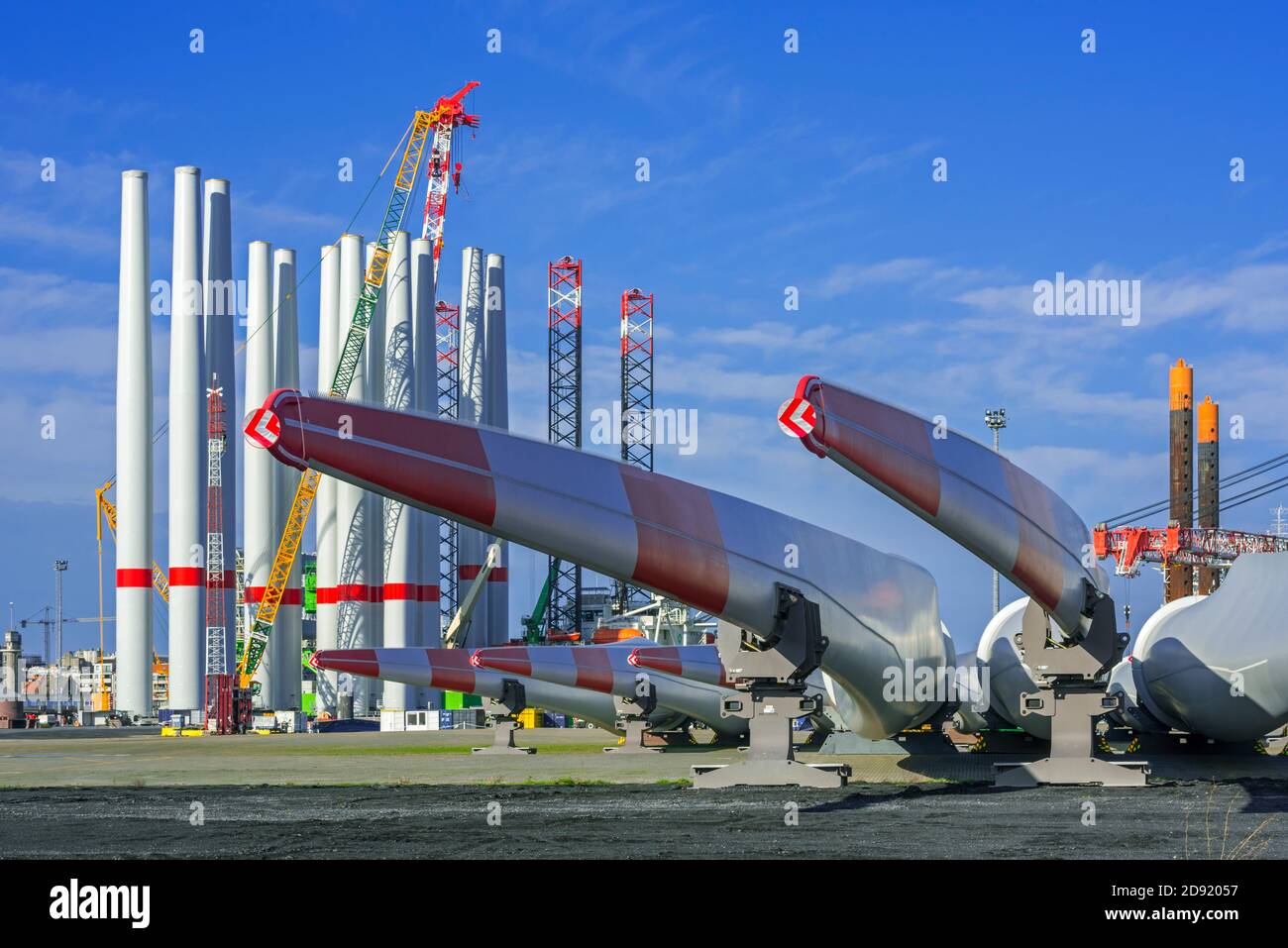 Rotor blade windfarm hi-res stock photography and images - Alamy
