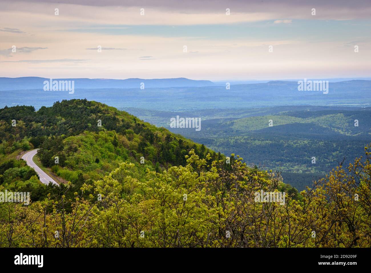 Talimena Scenic Drive Stock Photo - Alamy