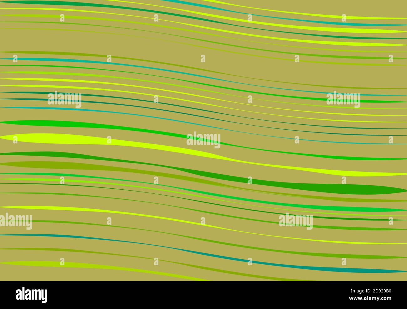 Abstract wavy, waving, billowy and undulating lines, stripes. Squiggly ...