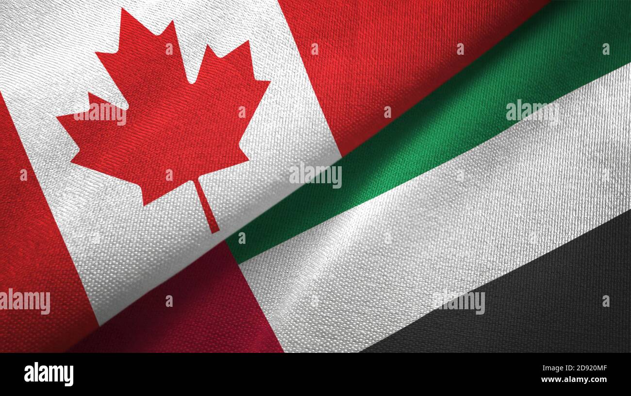 Emirates canada flag hi-res stock photography and images - Alamy
