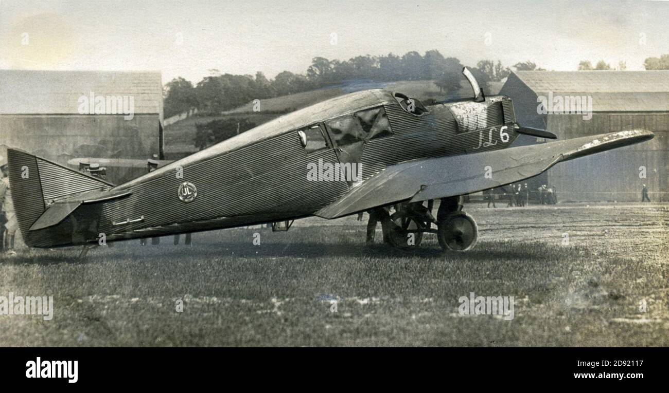 JunkersLarsen6(Ju F13) 1922-01-03 Stock Photo - Alamy