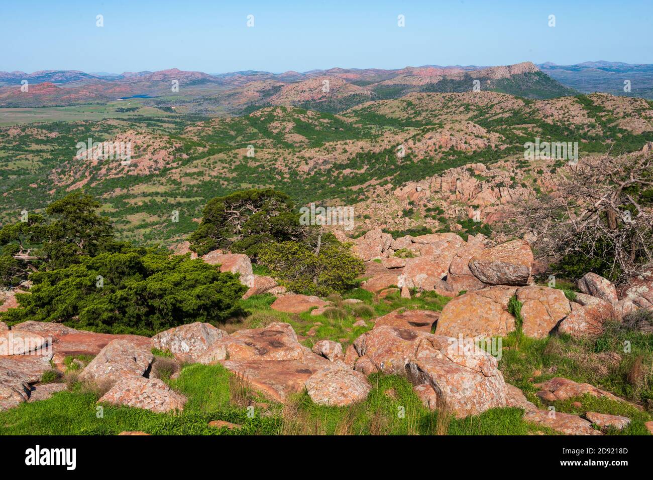Wichita Mountains National Wildlife Refuge Stock Photo - Alamy