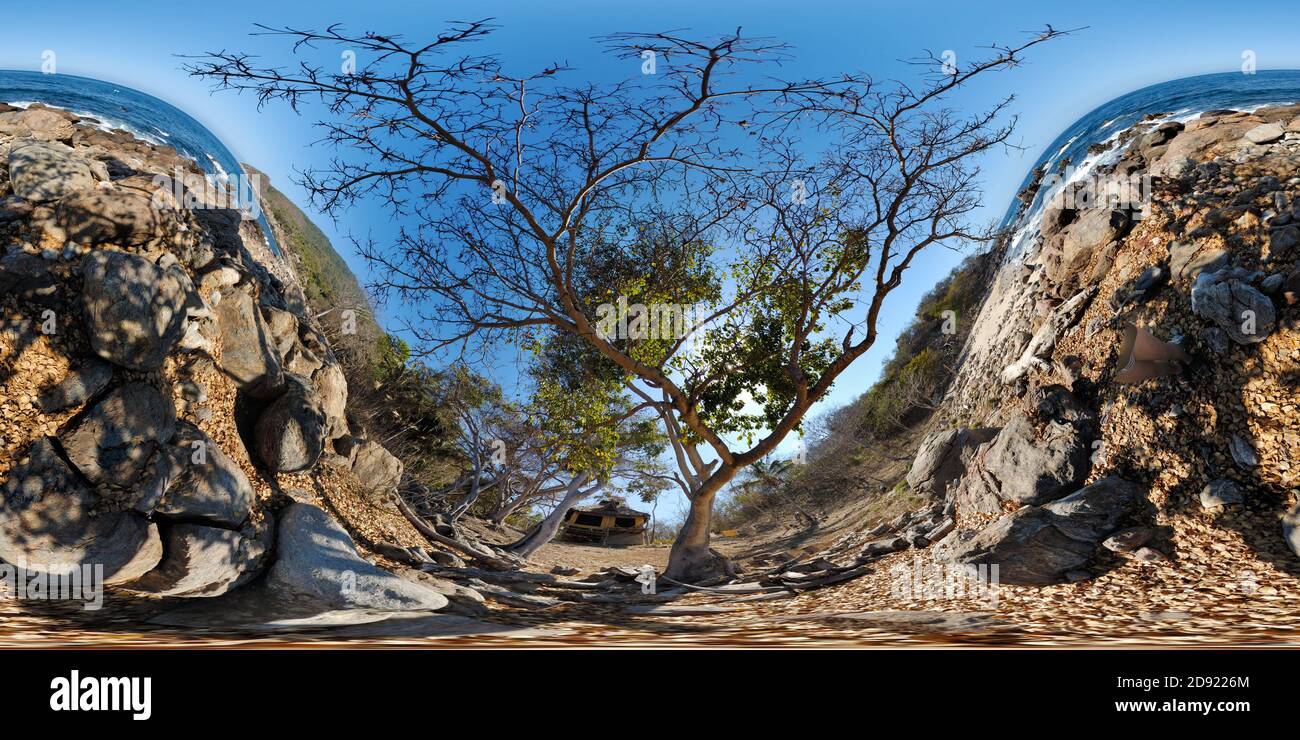 Fancy panoramic photo, looking like a tale illustration, of beautiful ...