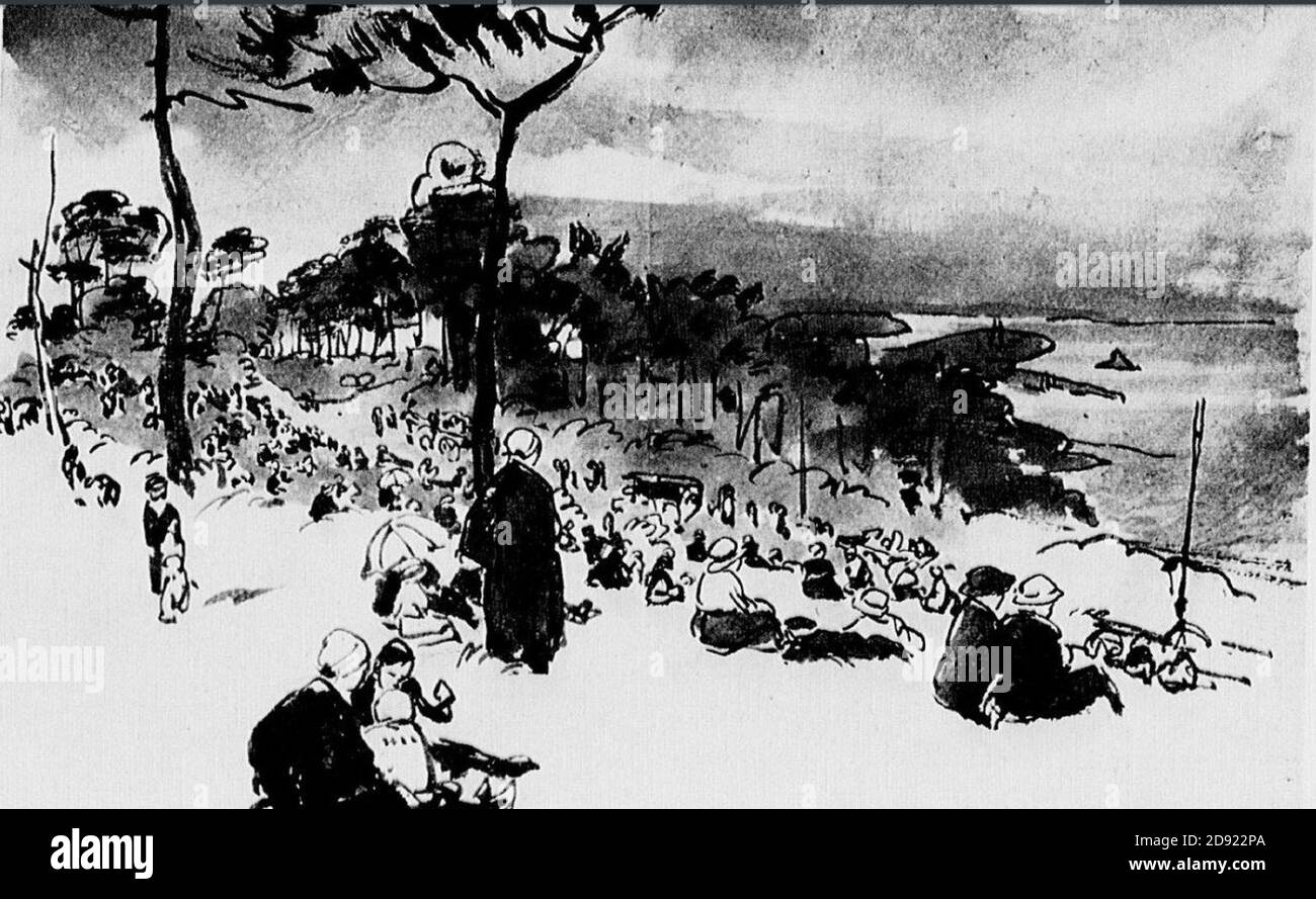 Jules Chadel, le retour du pardon 1922 Stock Photo - Alamy