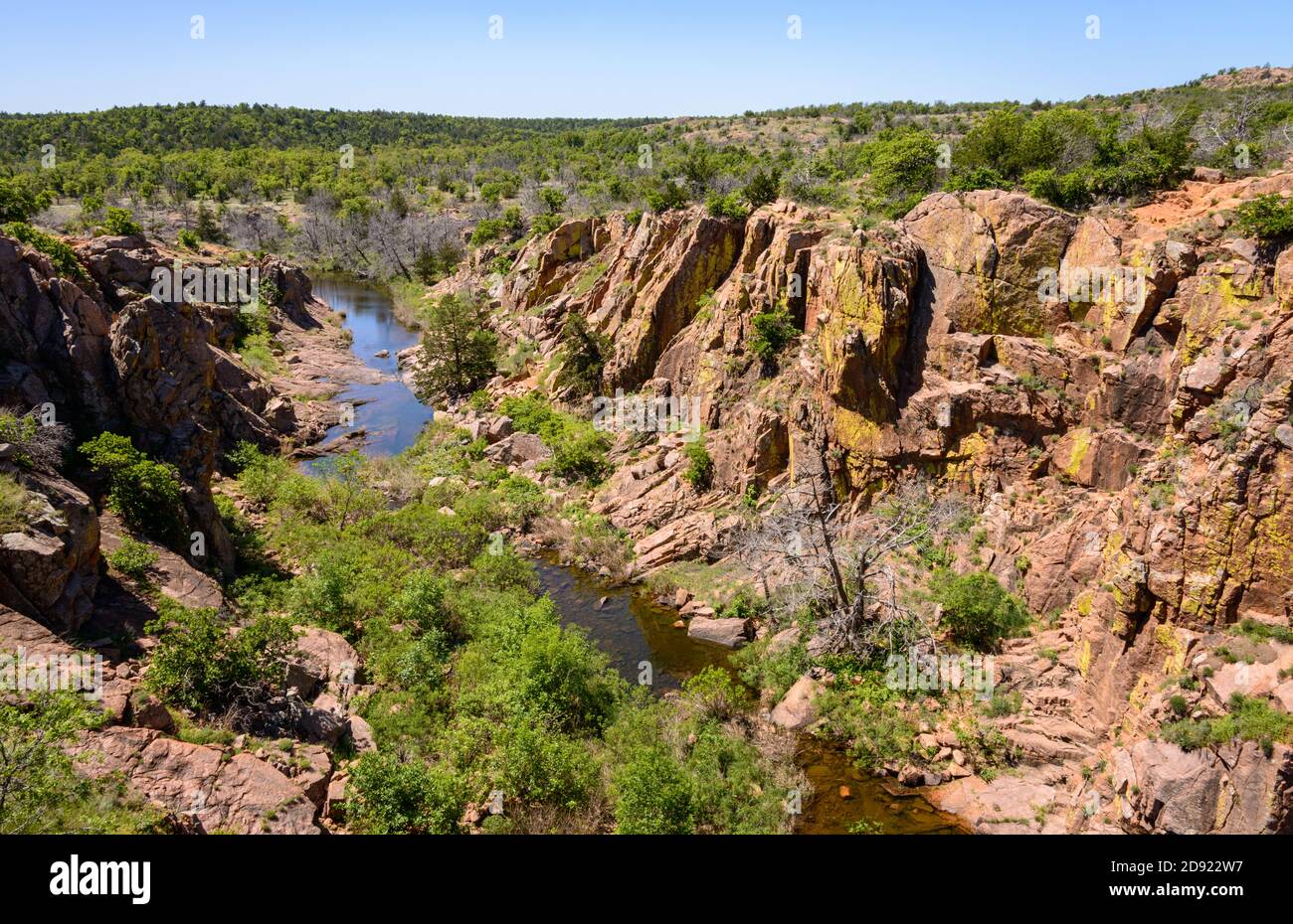 Wichita Mountains National Wildlife Refuge Stock Photo - Alamy