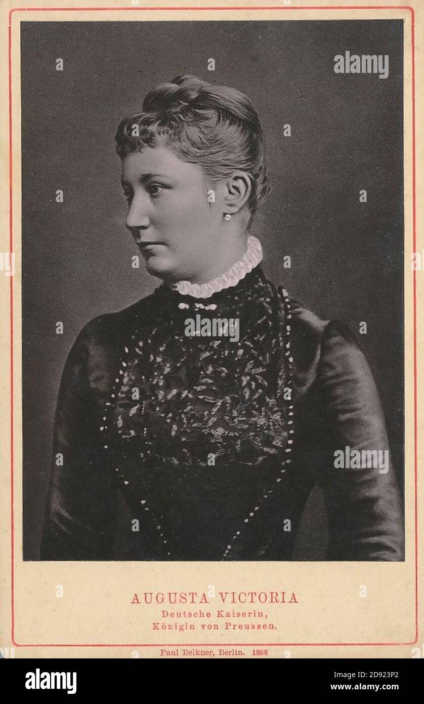 Kaiserin augusta victoria hi-res stock photography and images - Alamy