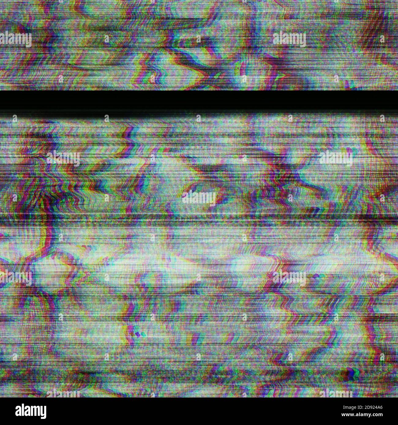 Seamless techno glitch RGB computer monitor noise Stock Photo - Alamy