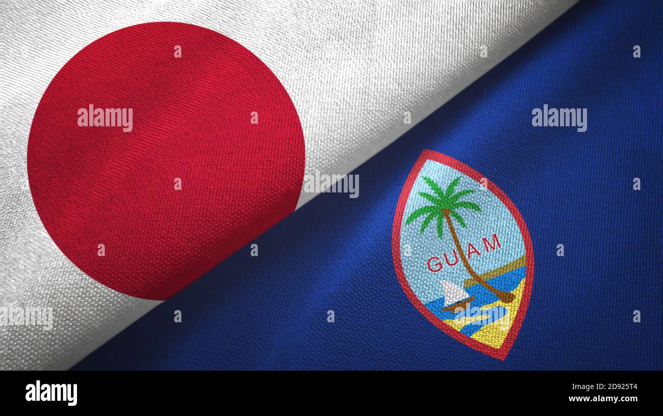 Japan guam flag hi-res stock photography and images - Alamy