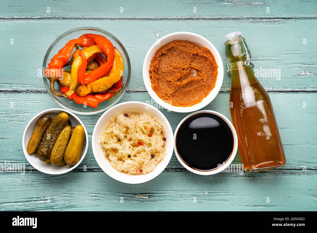 Close up variety fermented hi-res stock photography and images - Alamy