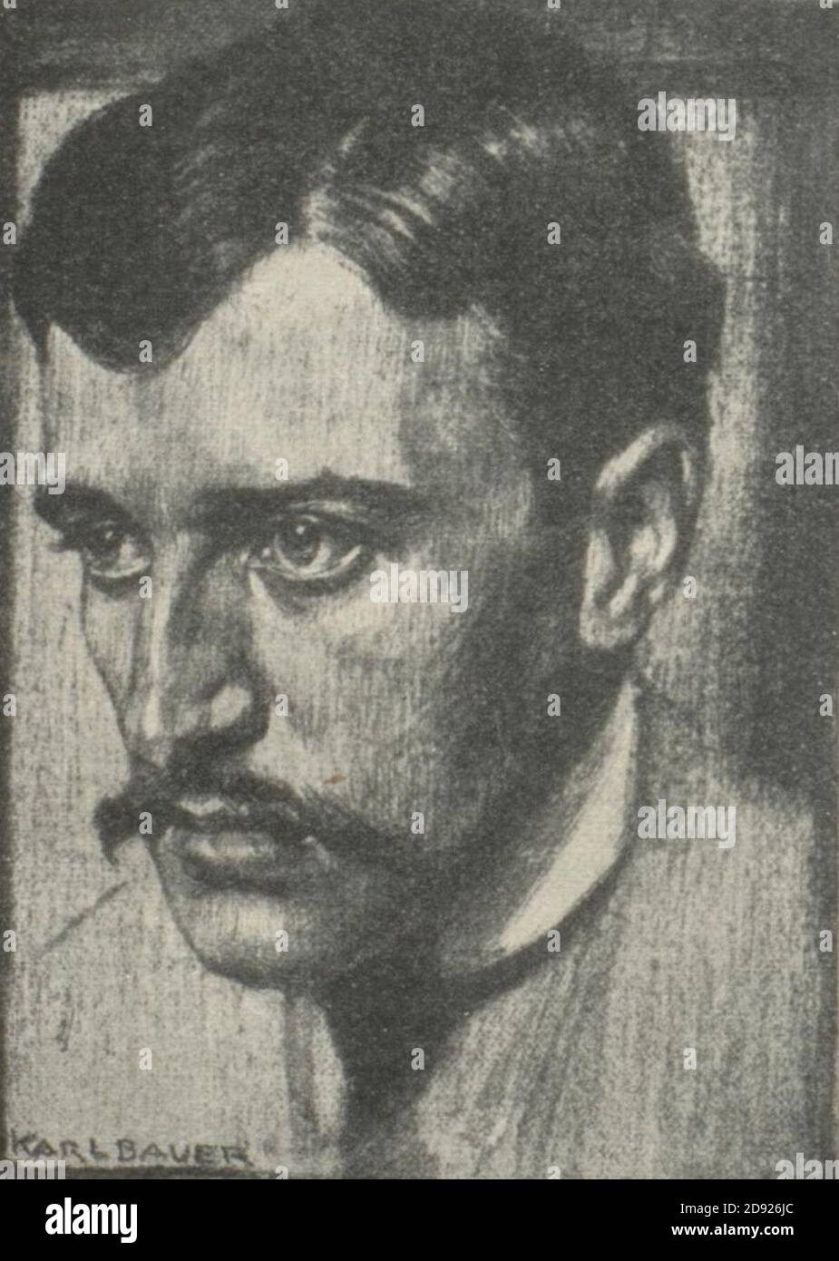 Karl Bauer Hugo von Hofmannsthal Stock Photo - Alamy