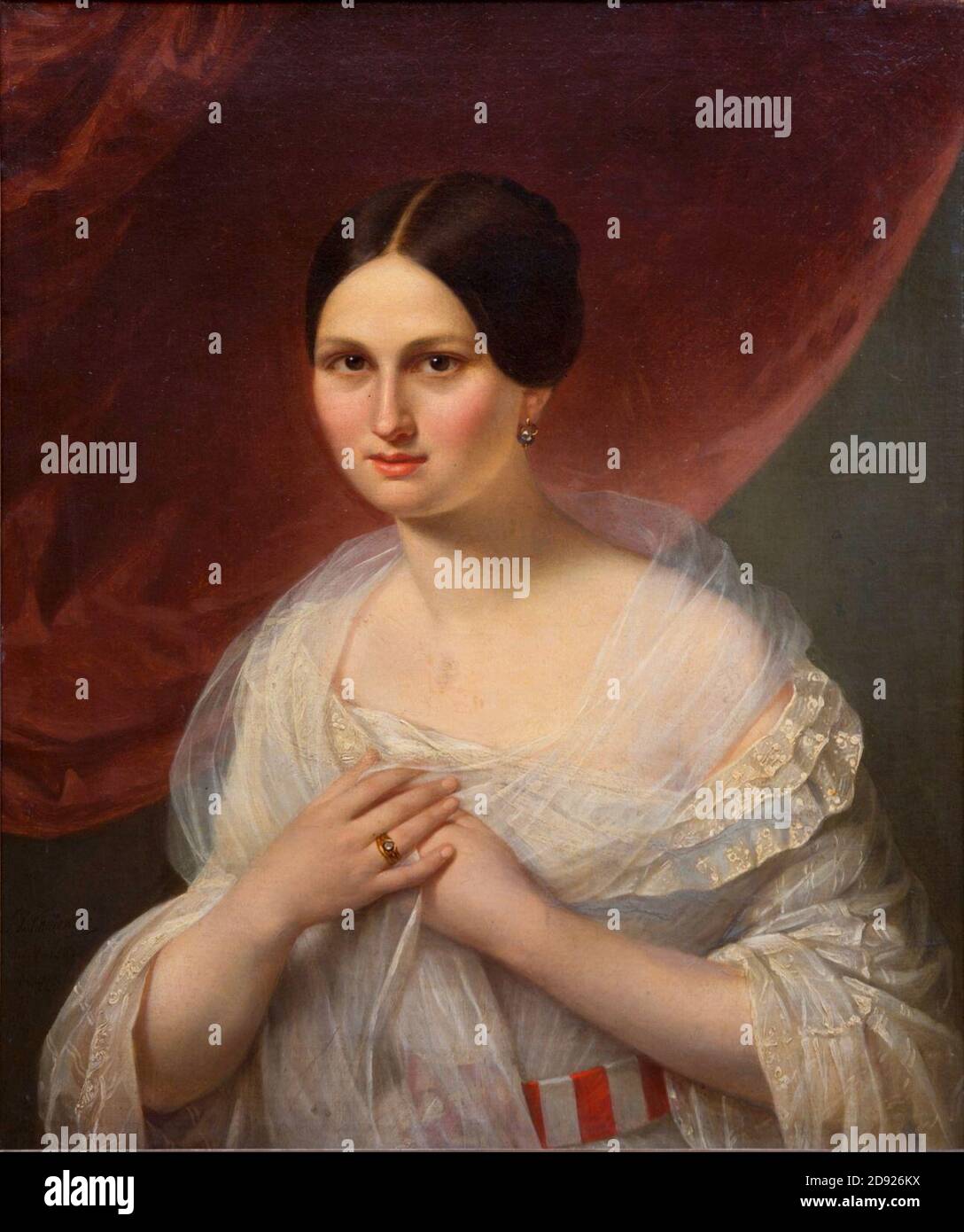 Kaniewski - Portret Marii Jankowskiej Stock Photo - Alamy