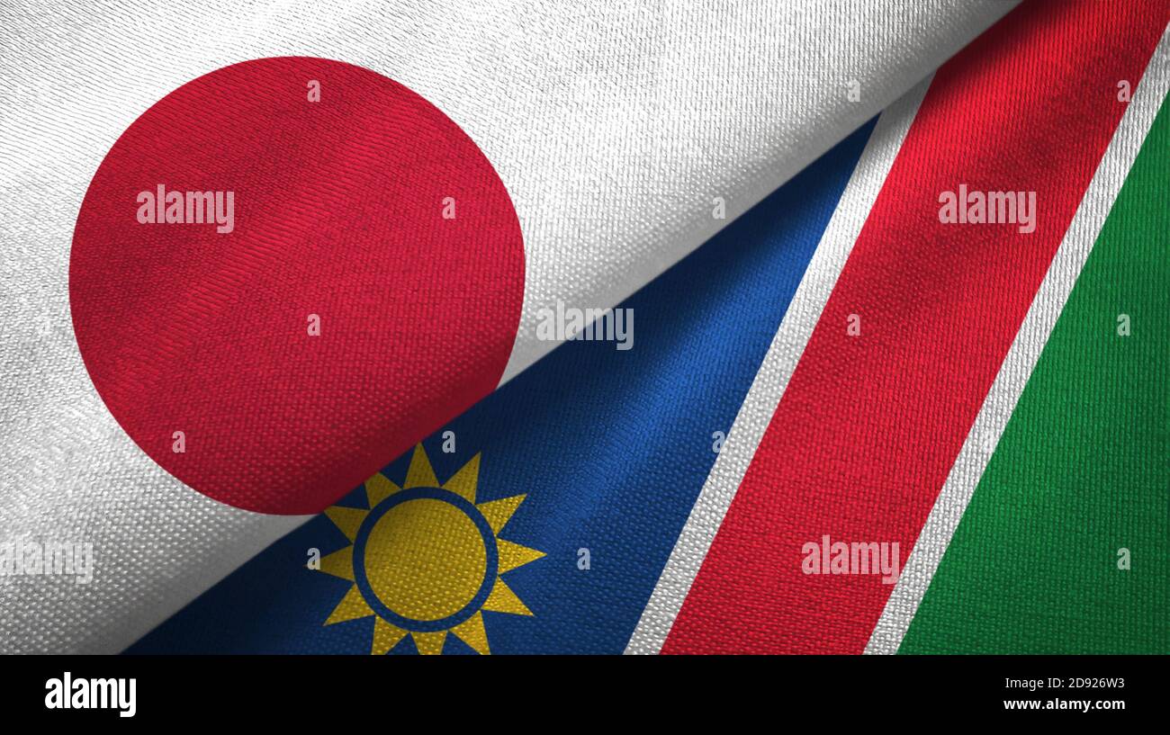 Japan namibia flag hi-res stock photography and images - Alamy