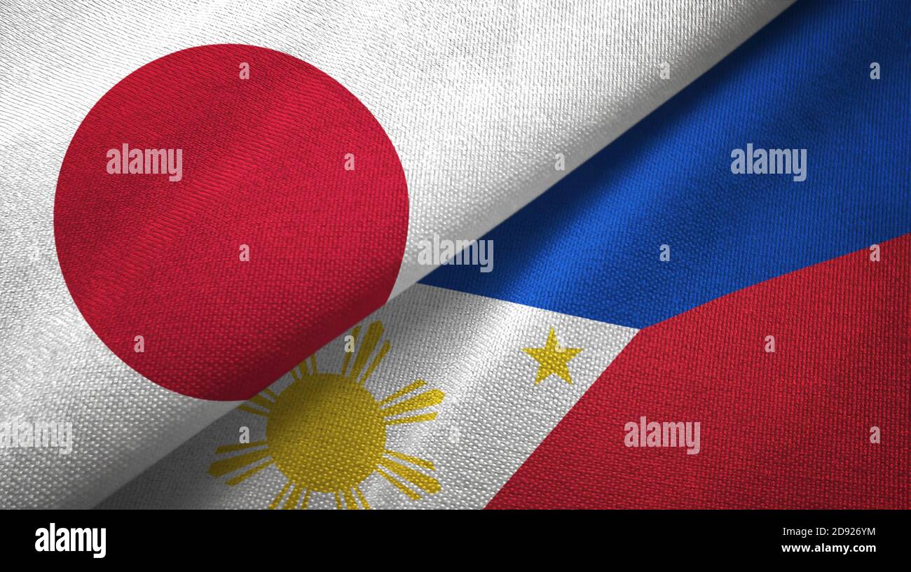 Japan philippines two flags hi-res stock photography and images - Alamy