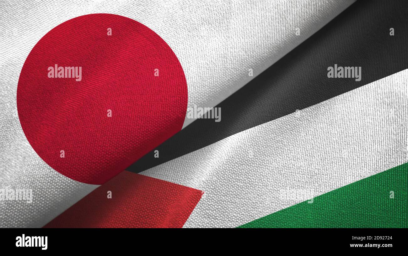 Japan palestine flag hi-res stock photography and images - Alamy