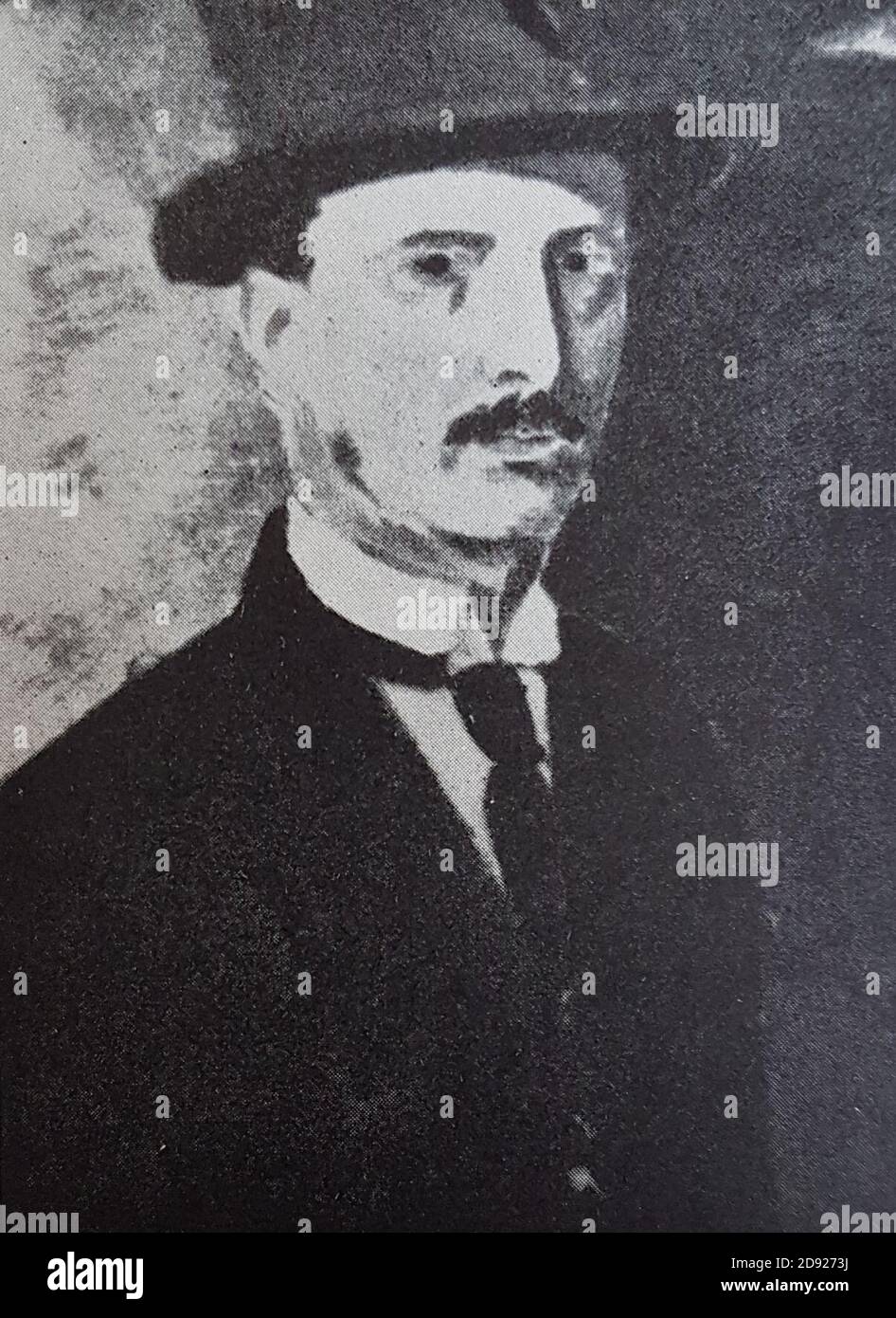 Karl Isakson självporträtt Stock Photo - Alamy