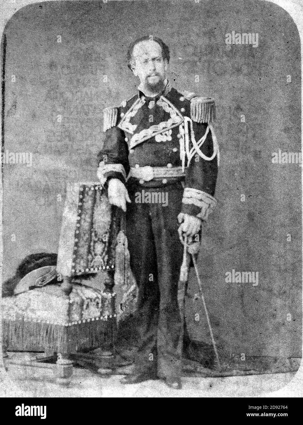 Julio roca retrato antoniopozzo Stock Photo - Alamy