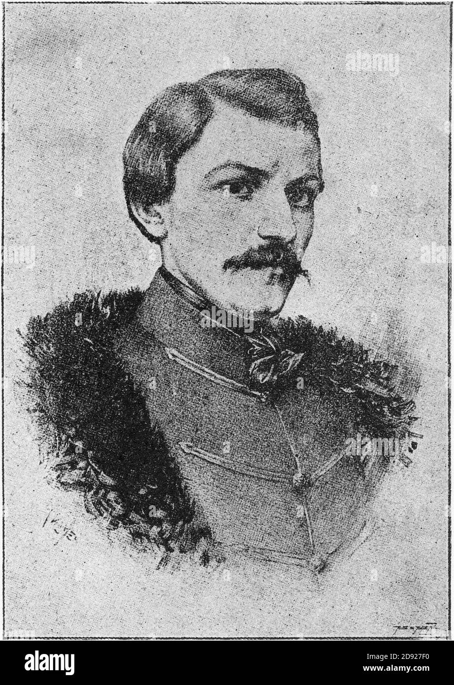 Karel Havlíček Borovský, portrait Stock Photo - Alamy