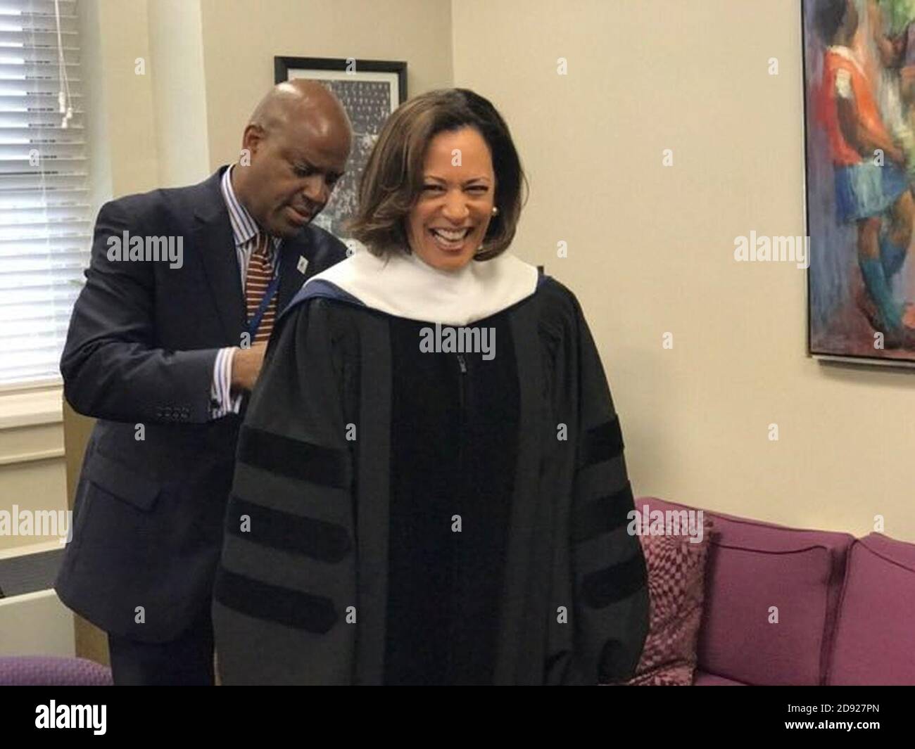 Kamala Harris Howard University commencement ceremony C tljSLXoAAbGdT ...