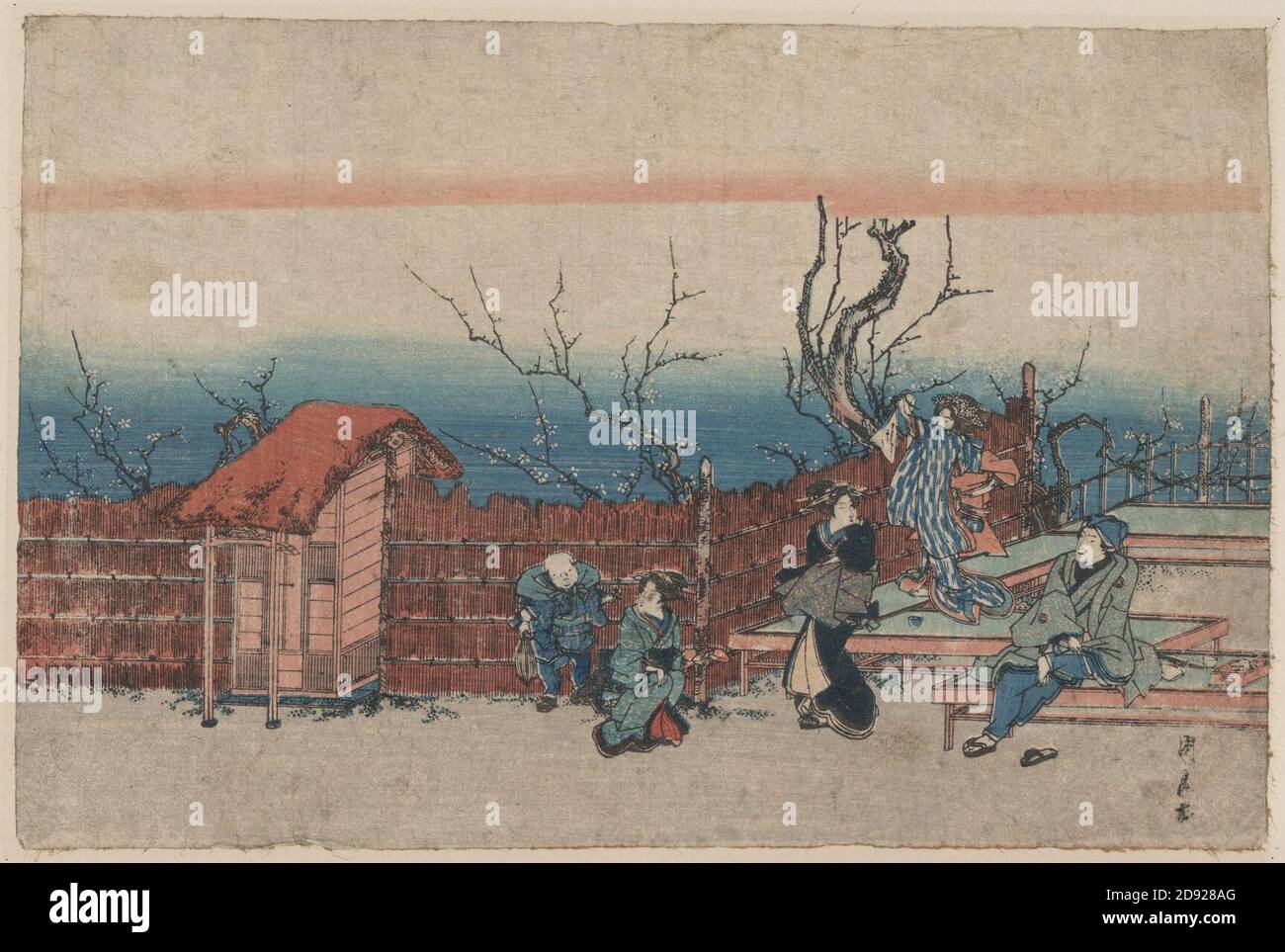 Kameido umeyashiki hi-res stock photography and images - Alamy