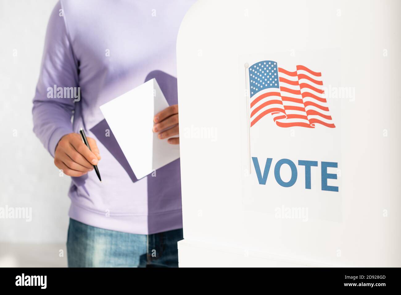 Electoral booth hi-res stock photography and images - Alamy