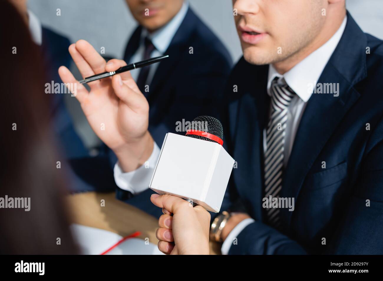 Indian reporter hi-res stock photography and images - Alamy