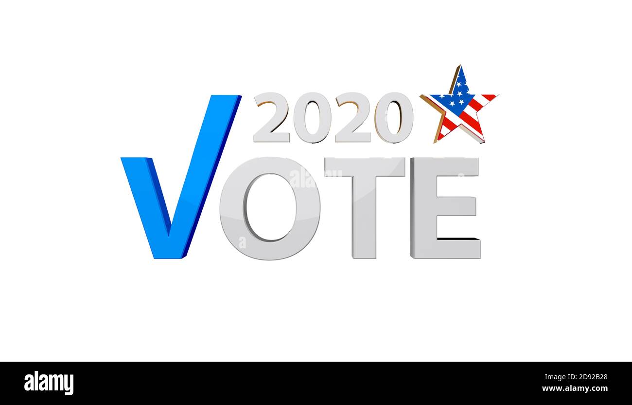 Election Day in United States 2020 Concept Stock Photo - Alamy