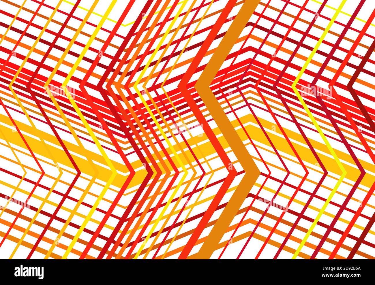 Yellow stripes arc pattern hi-res stock photography and images - Alamy