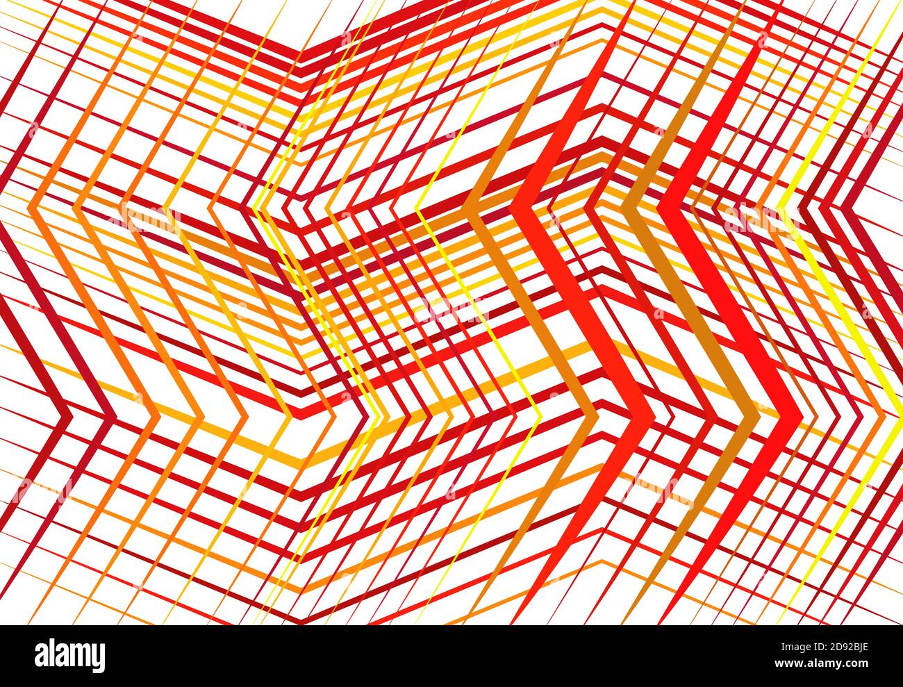 Yellow stripes arc pattern hi-res stock photography and images - Alamy