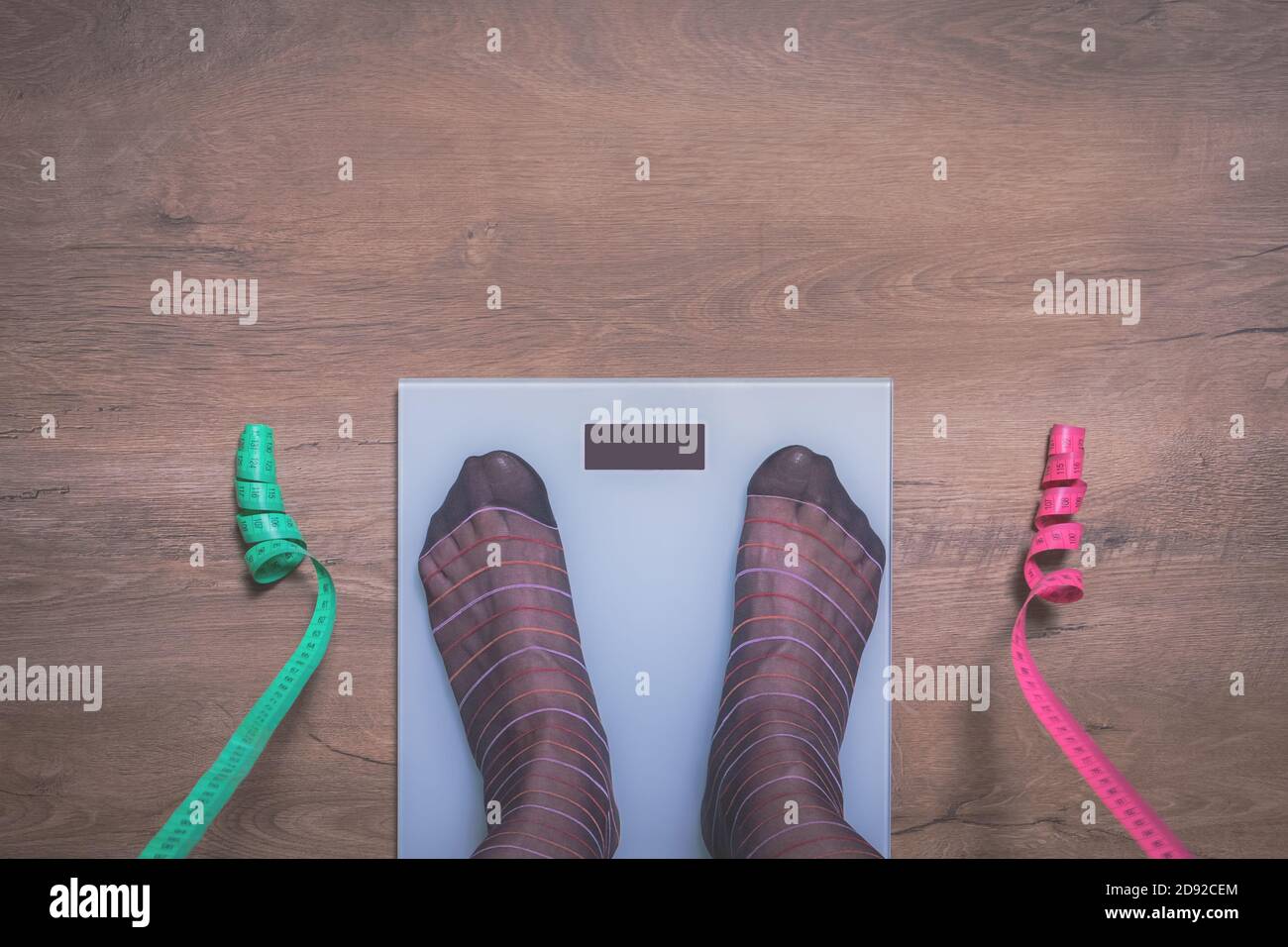 Tape measure leg hi-res stock photography and images - Alamy