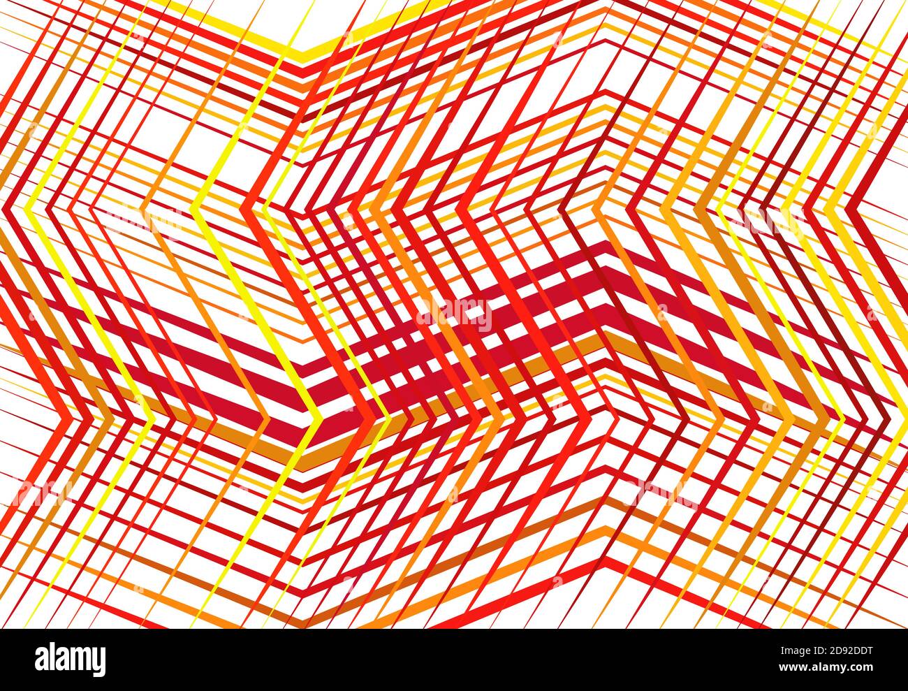 Yellow stripes arc pattern hi-res stock photography and images - Alamy
