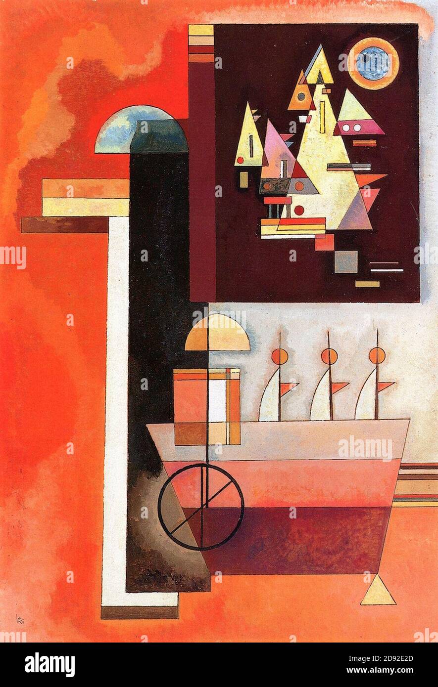 Kandinsky - Picture in Picture, 1929 Stock Photo - Alamy