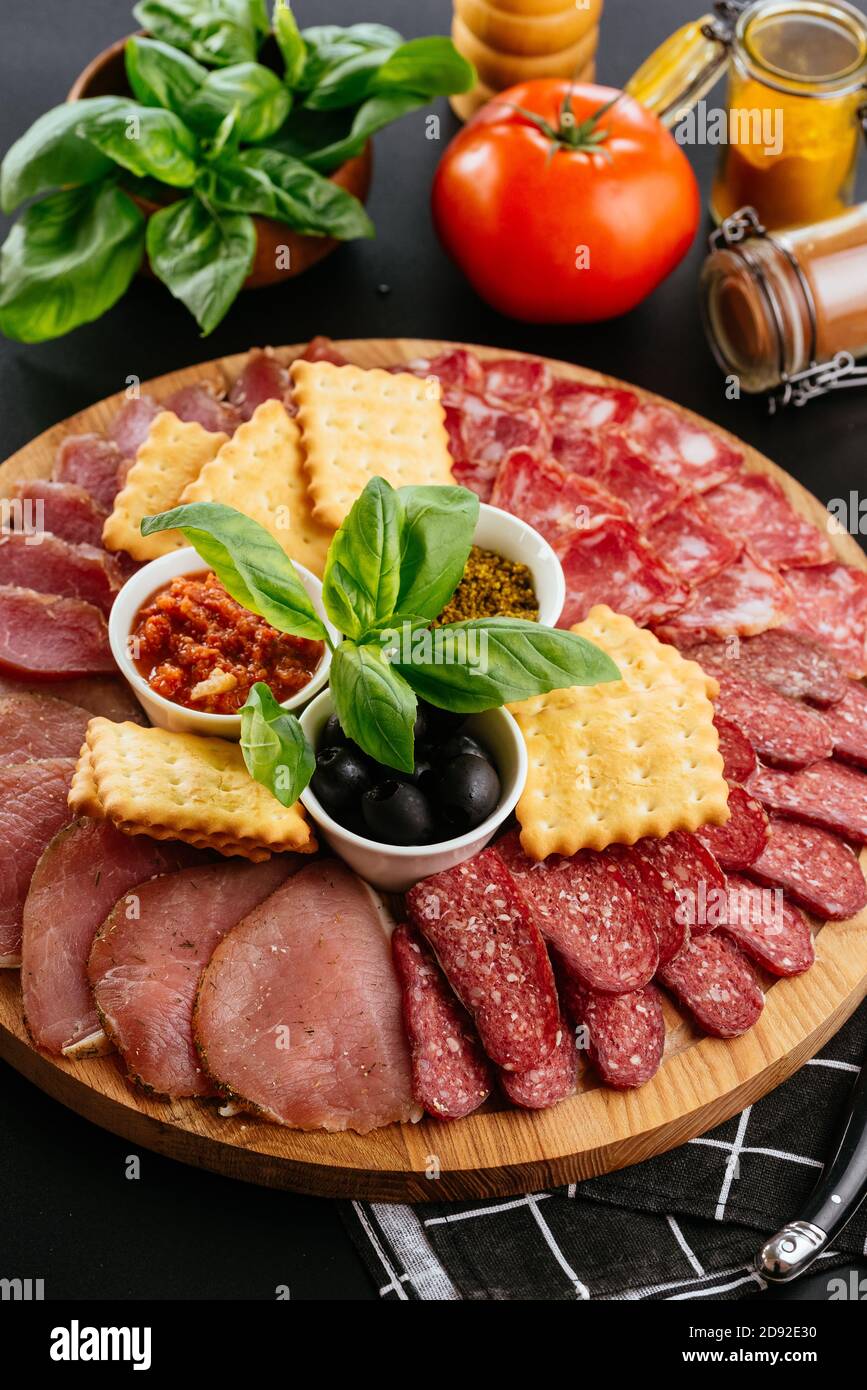 Assorted cold cuts hi-res stock photography and images - Alamy