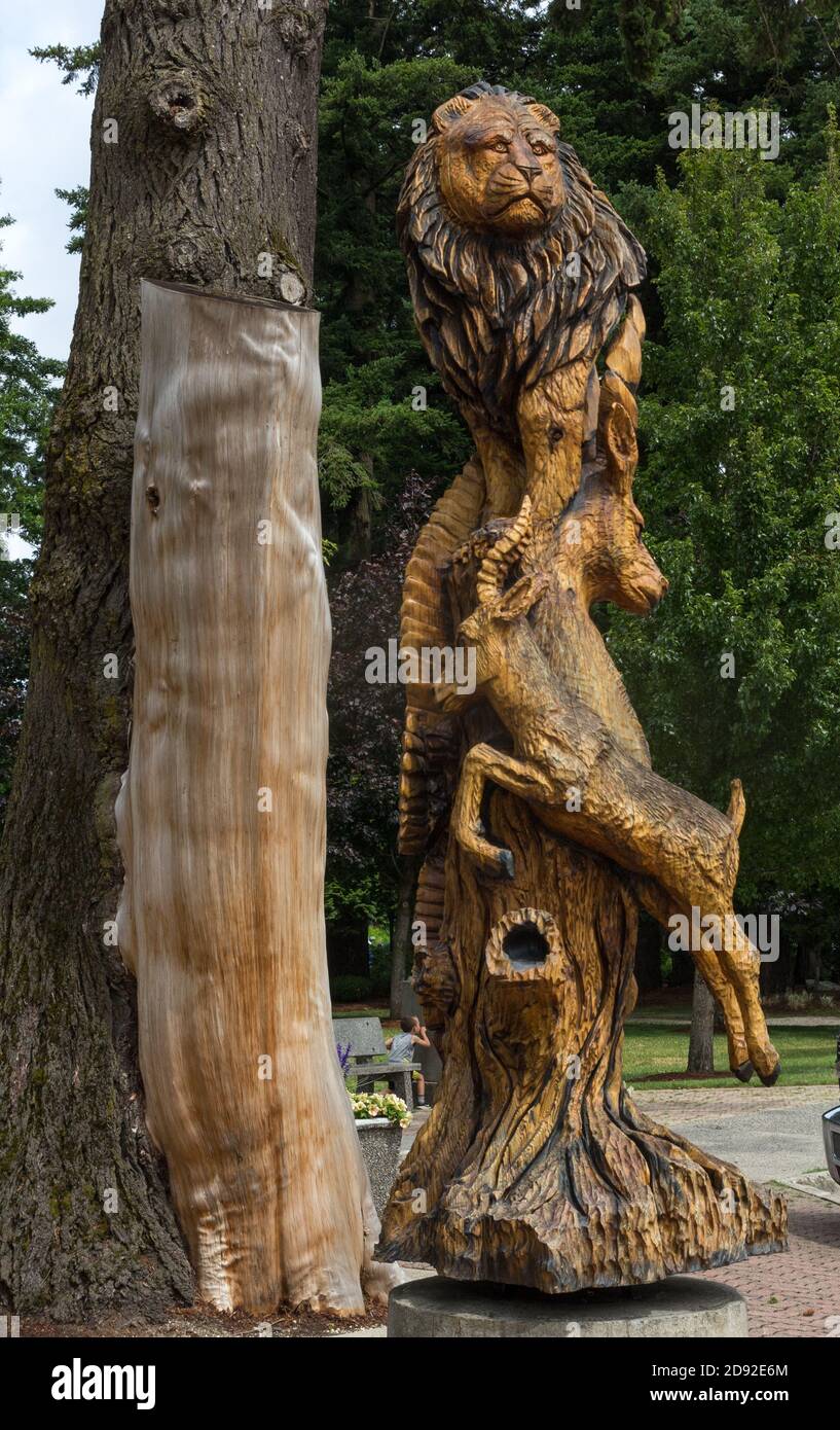 Carvings of bc first nations hi-res stock photography and images - Alamy