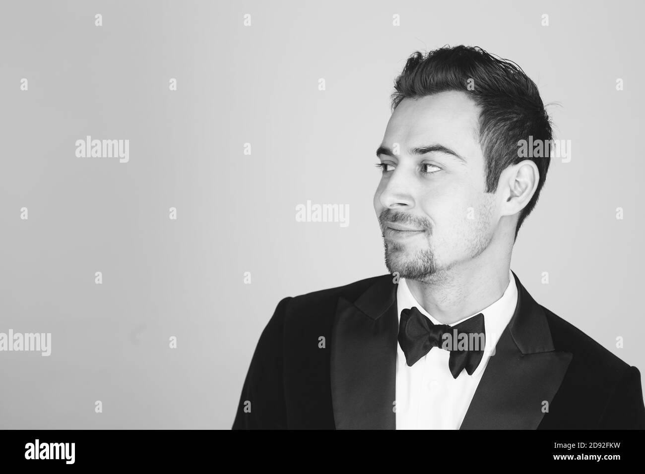 Nice looking attractive Black and White Stock Photos & Images - Alamy