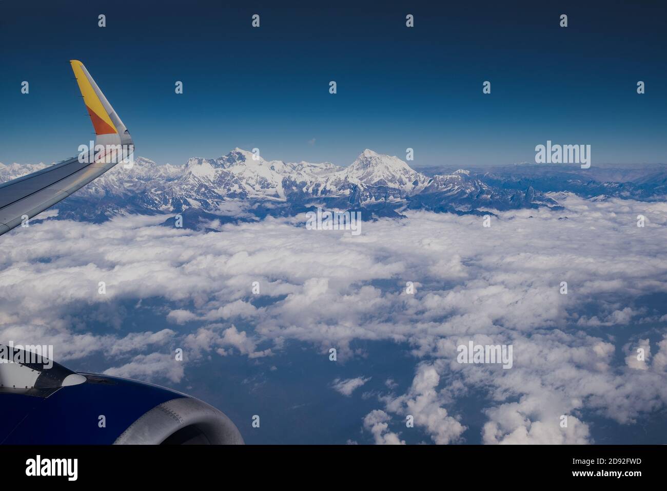 Mount Everest From Airplane