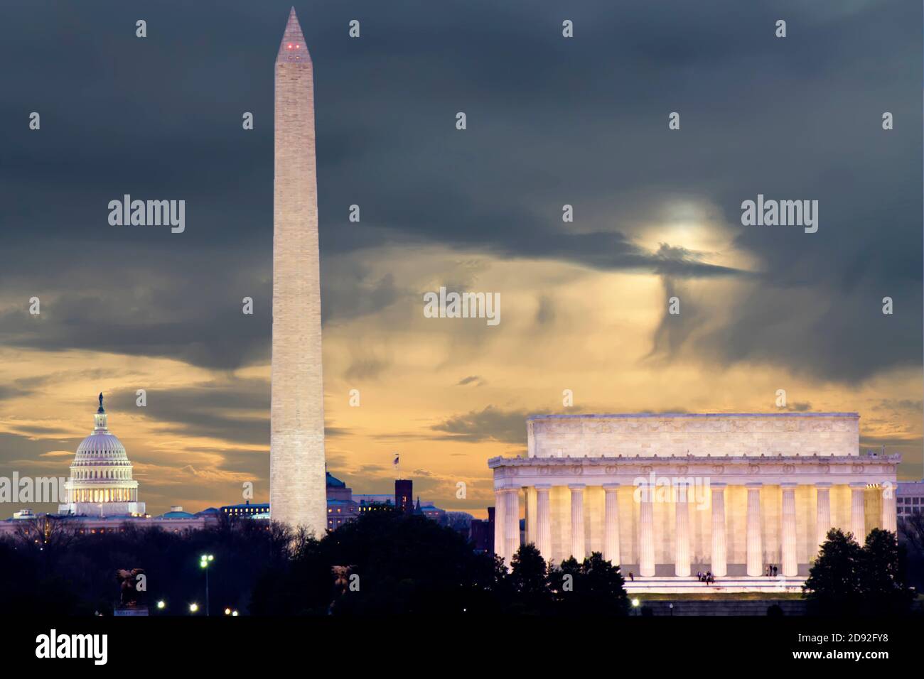 Lincoln election night hi-res stock photography and images - Alamy
