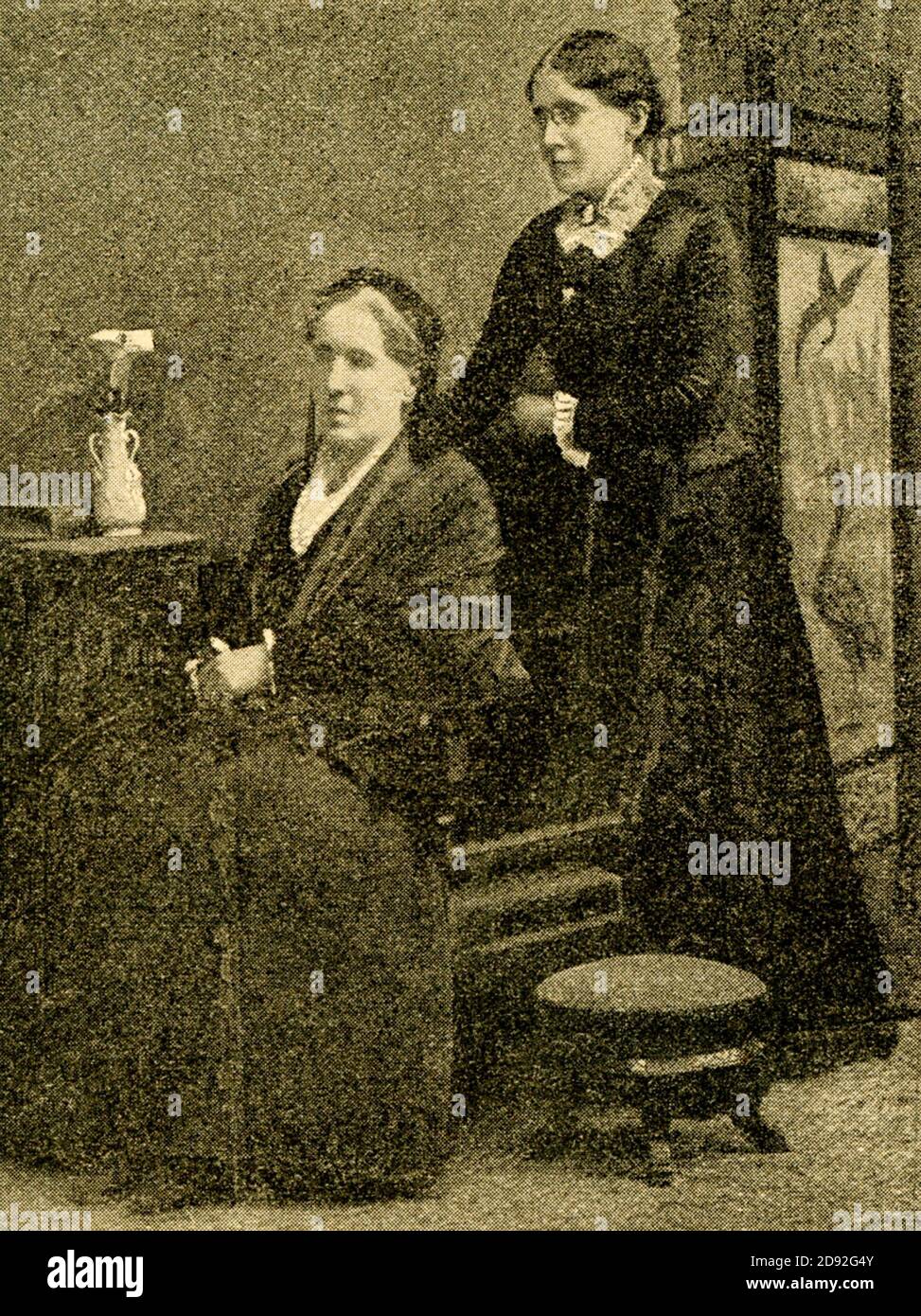 Frances Willard and Her Mother (“Saint Courageous”) - so reads the 1898 caption. Willard ...