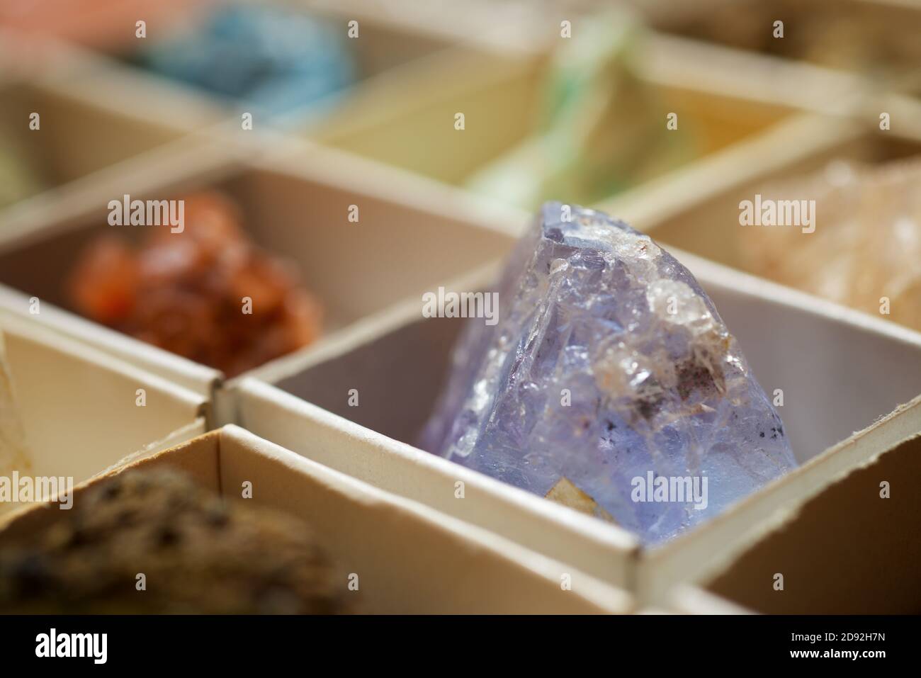 Geology mineralogy mineral collection box hi-res stock photography and ...