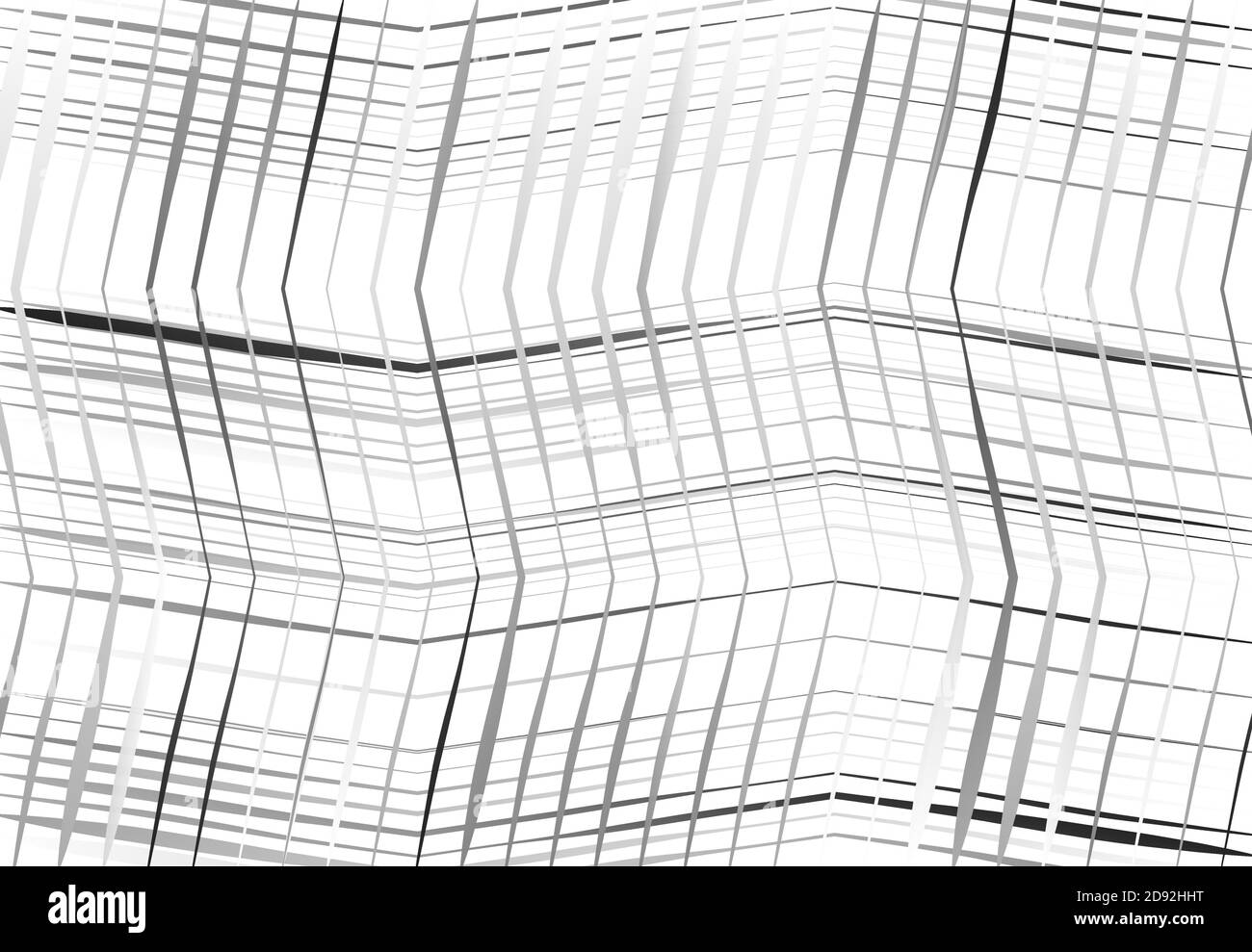 Zig-zag, criss-cross, serrated, crinkled angular grid, mesh, lattice or grating, grill of random ...