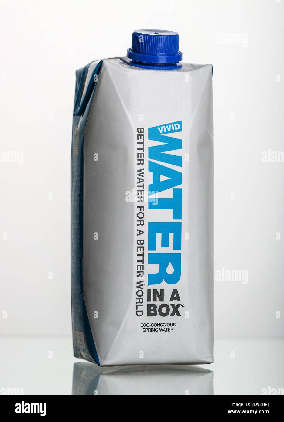 A container of water an environmentally friendly alternative to plastic ...