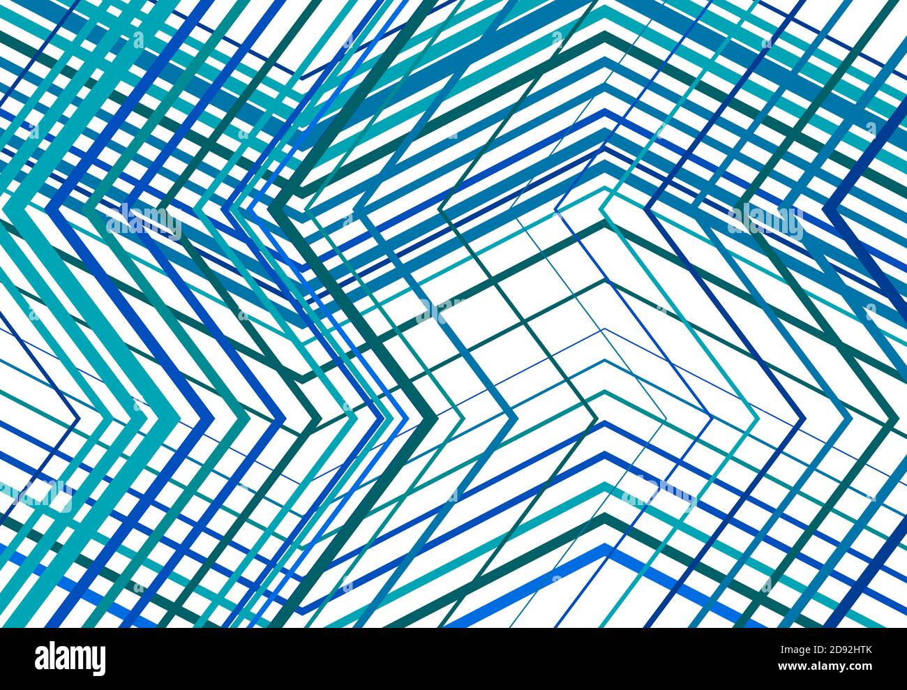 Blue jagged lines vector vectors hi-res stock photography and images ...